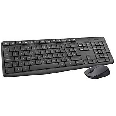 Logitech MK270 Wireless Combo - keyboard and mouse set - UK Input Device