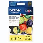 Brother LC61-Y - yellow - original - ink cartridge
