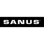 Sanus Full-Motion+ Tilt TV Mount - For 37-55 Inch Flat Panel TVs - Black