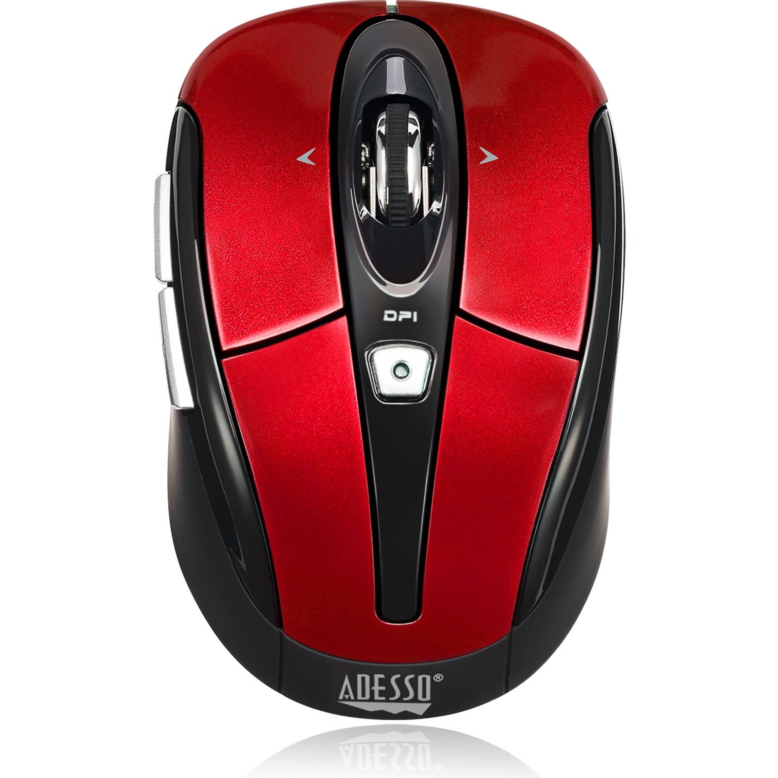 Adesso iMouse S60 - mouse - 2.4 GHz - red