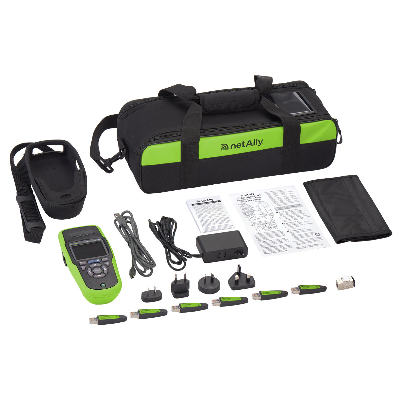 NetAlly LinkRunner AT 2000 Extended Test Kit - network tester kit