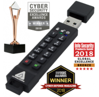 Apricorn Aegis Secure Key 3z - USB flash drive - 128 GB