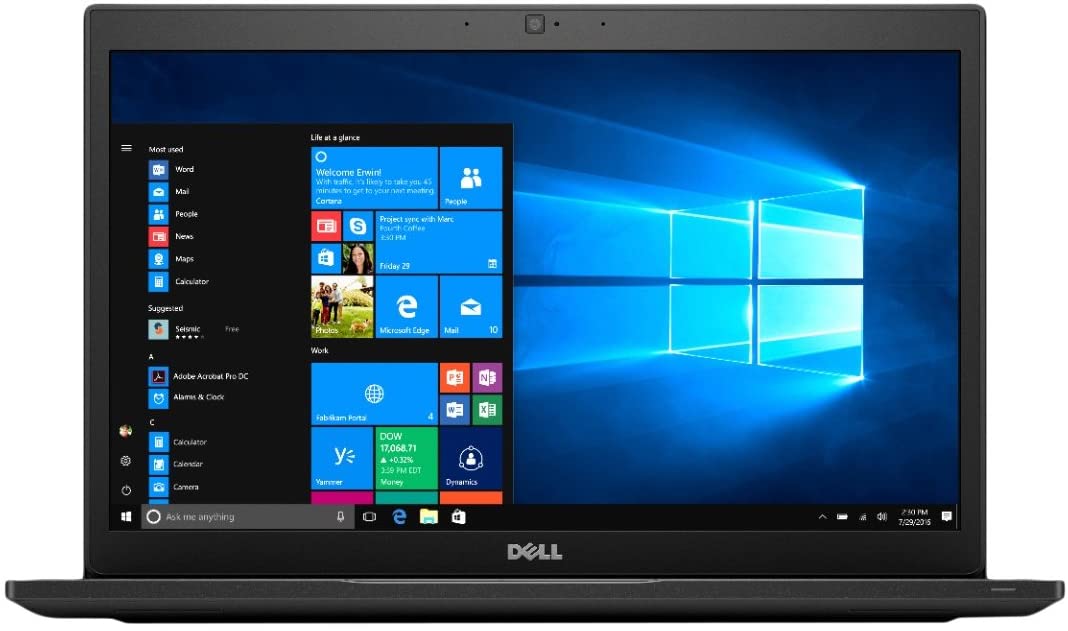 Dell Latitude 7480 14" I7-6600U 16GB 512GB SSD Windows 10 Pro Grade A ...