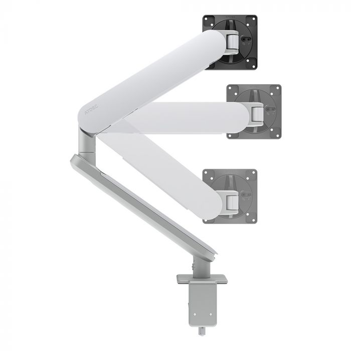 Atdec Ora Duo Mounting Arm - with F-clamp - silver