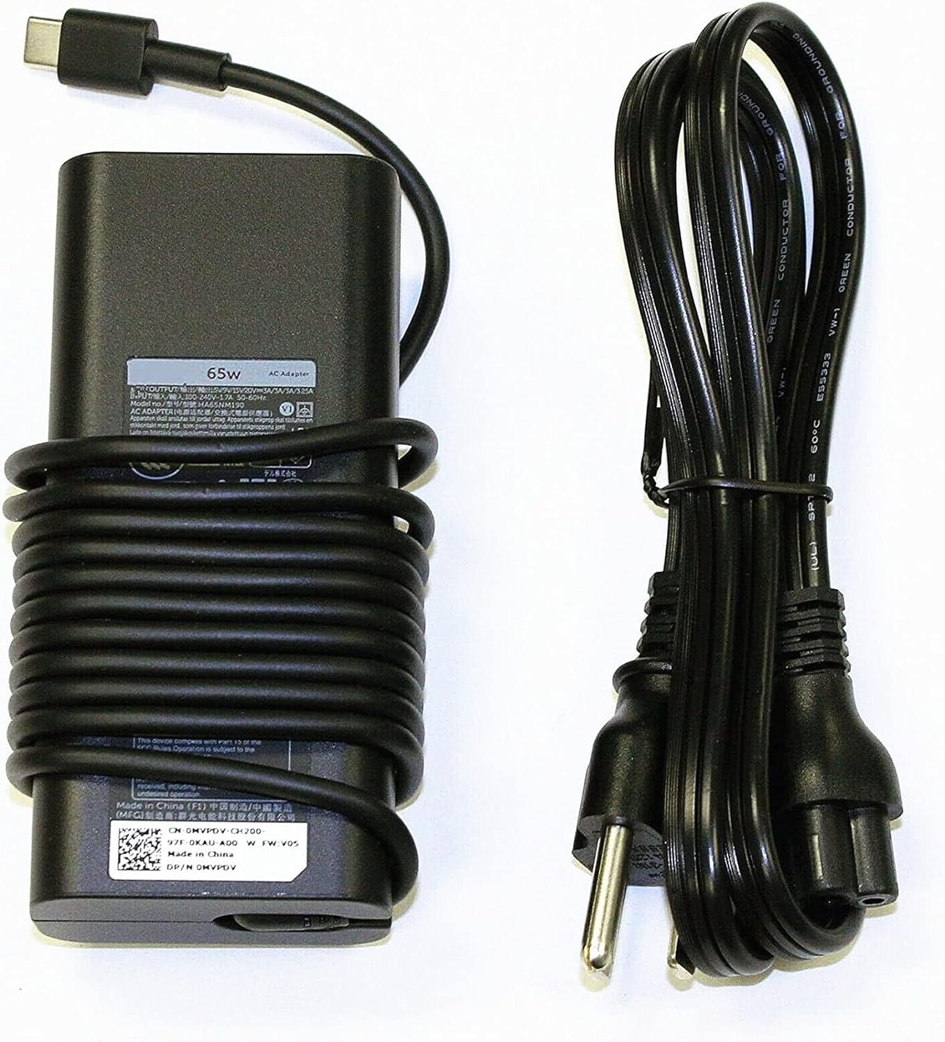 Joy Systems - Original Dell 65W USB-C AC Power Adapter HA65NM190 ...