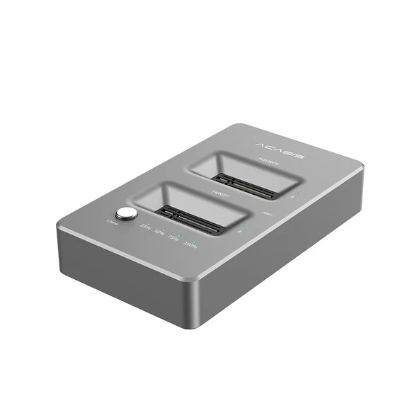 Acasis M.2 NVMe Dual Bay Duplicator Offline Clone - Hard Drives Base ...