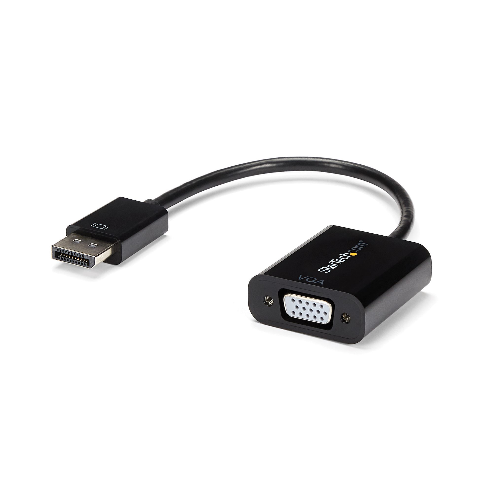 StarTech.com DisplayPort to VGA Adapter - Active DP to VGA Converter ...