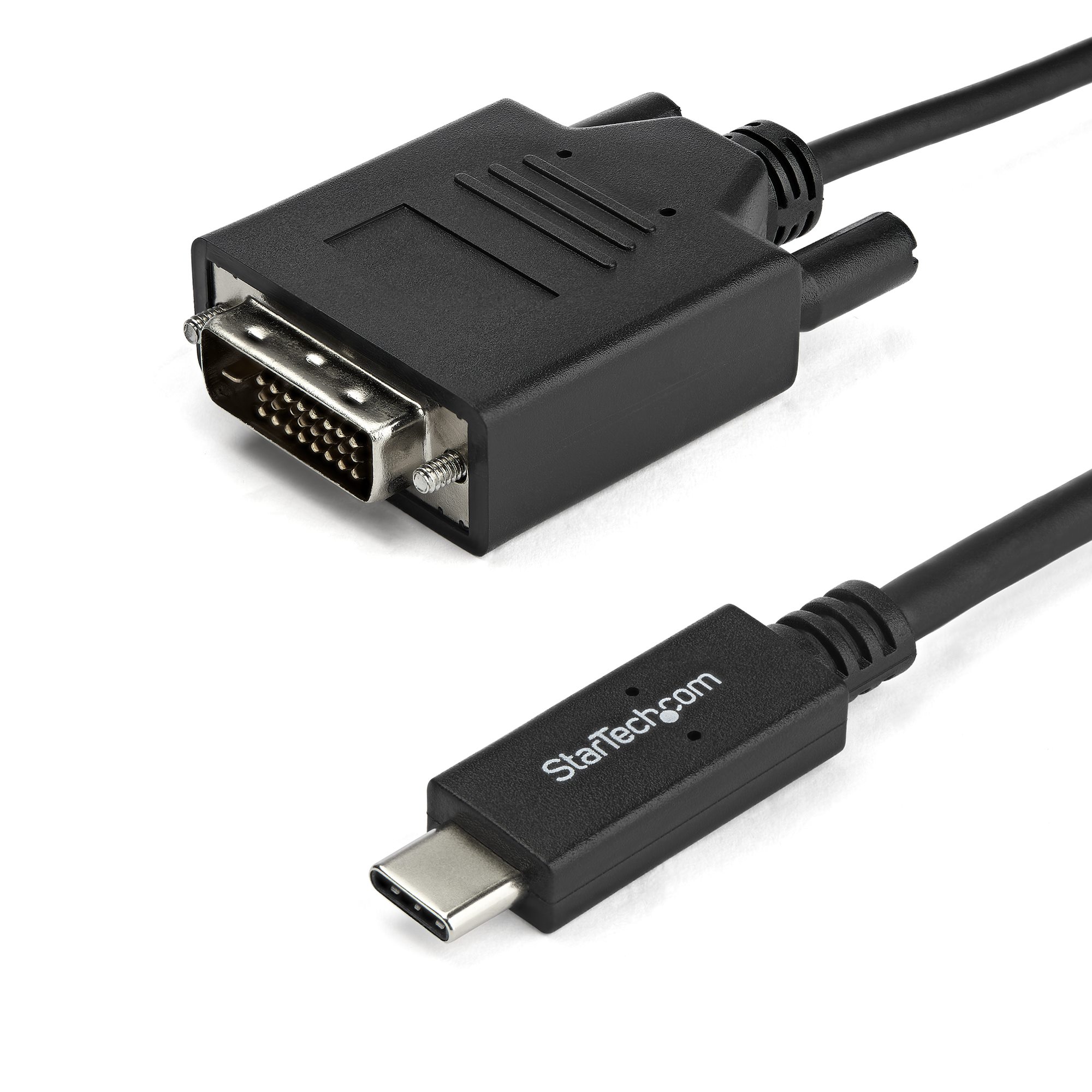 StarTech.com 6.6'/2m USB-C to DVI Cable - USB Type-C Video Adapter ...