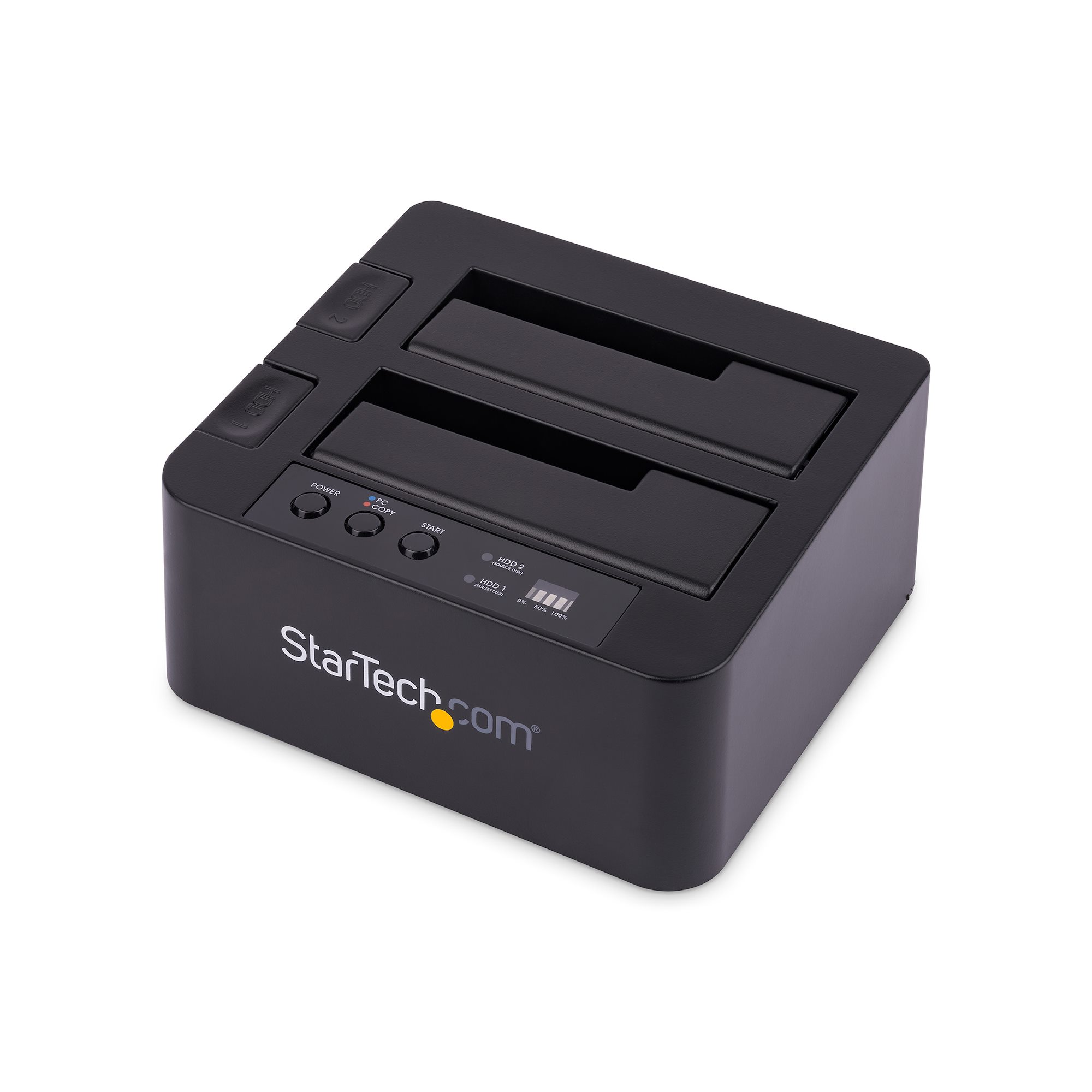 StarTech.com Standalone Dual-Bay Hard Drive Duplicator Dock, External ...