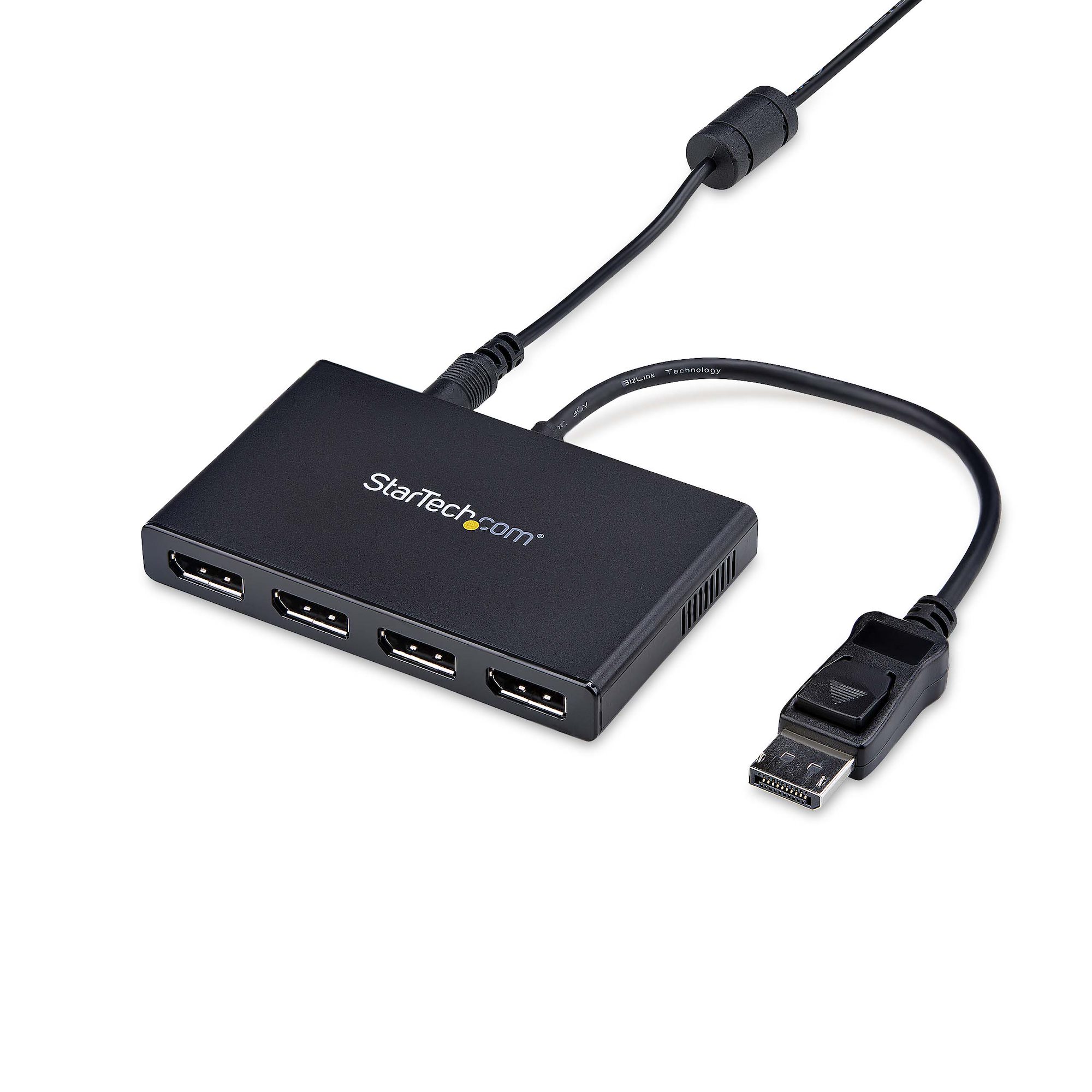 StarTech.com 4-Port DisplayPort 1.2 Splitter Adapter, DP to 4x 1080p ...