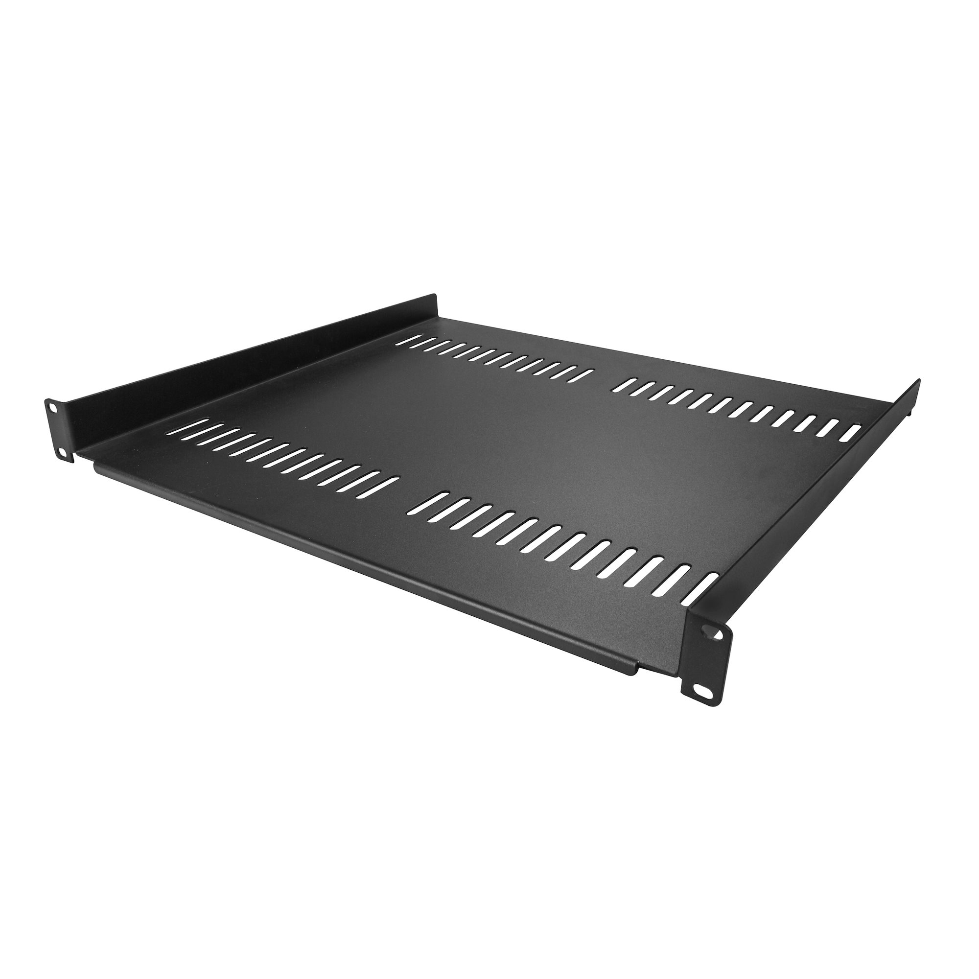 StarTech.com 2-Pack 1U Server Rack Shelf - Vented Universal Rack Mount ...