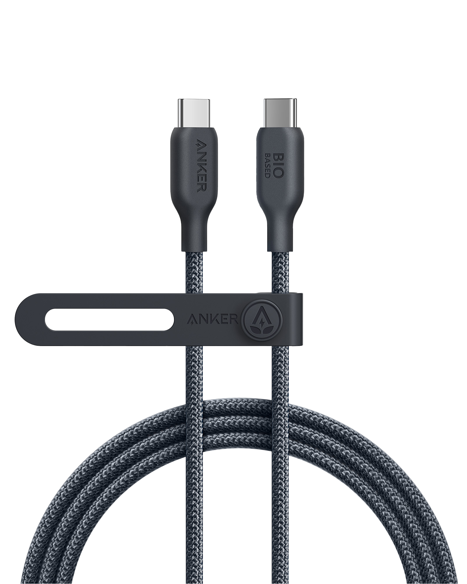 Anker - USB Cable - USB-C to USB-C - 6 ft - 240W - Bio-Braided ...