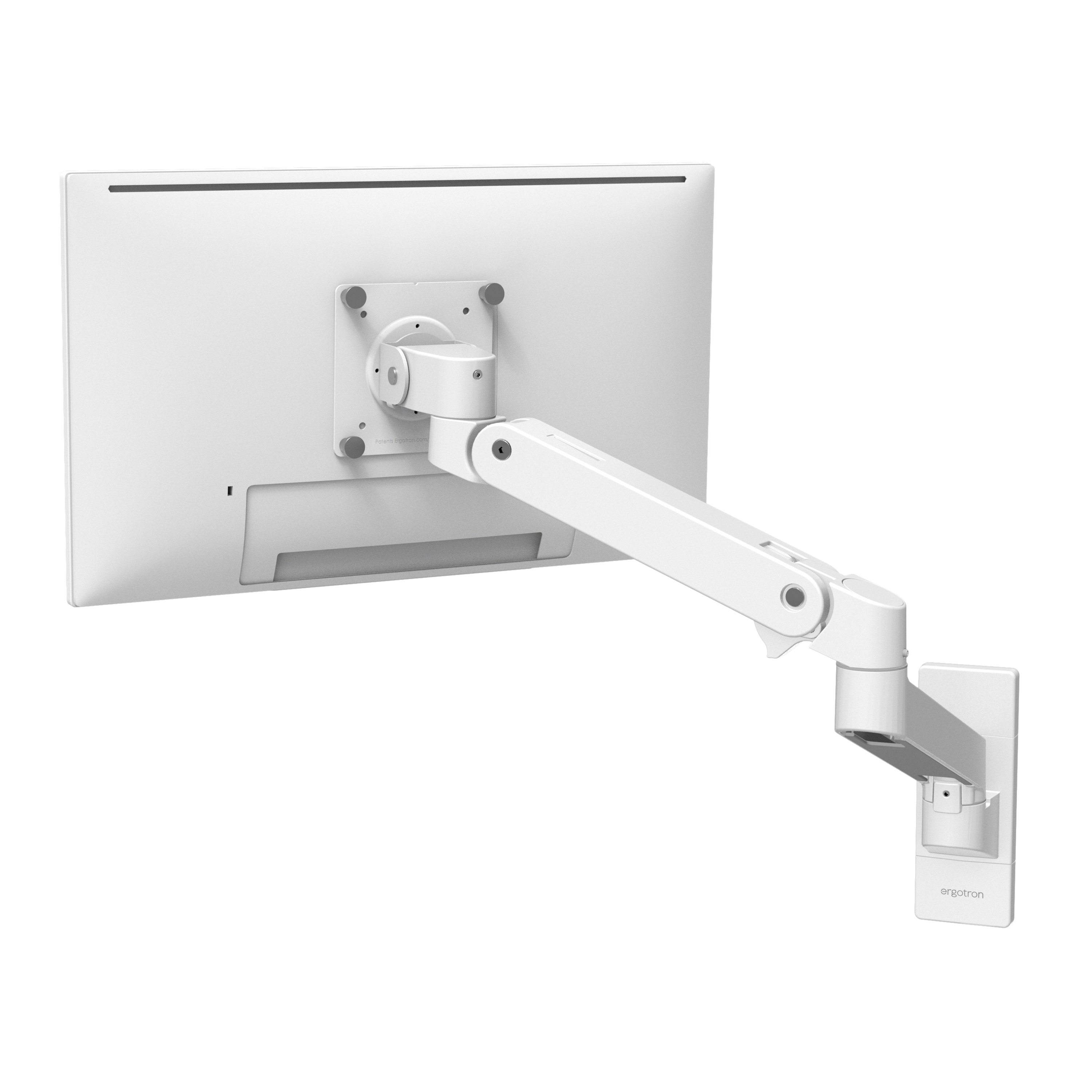 Ergotron - LX Pro - Wall Monitor Arm - VESA FDMI MIS-D - 4 to 22 lbs ...