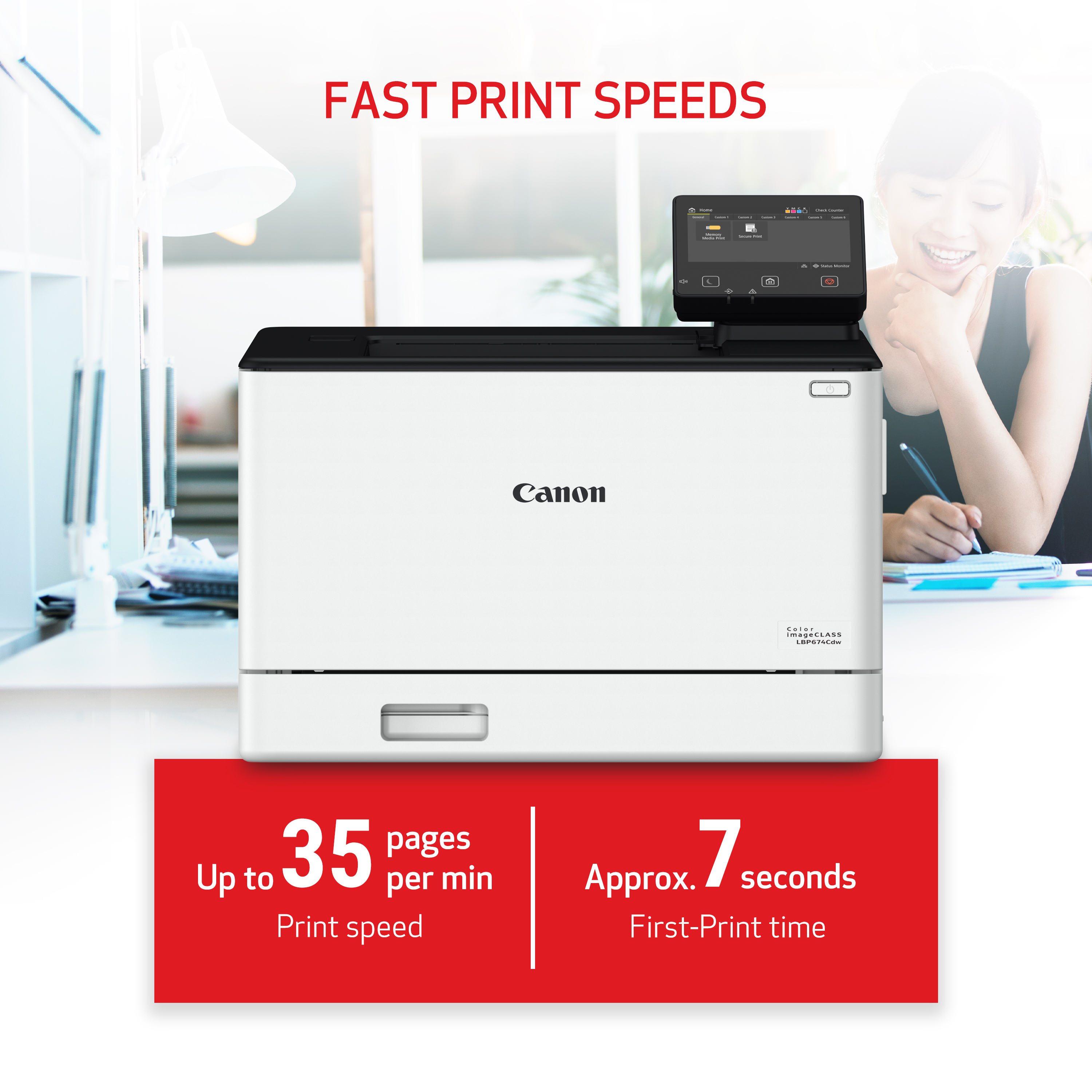 Canon imageCLASS LBP674Cdw - printer - color - laser