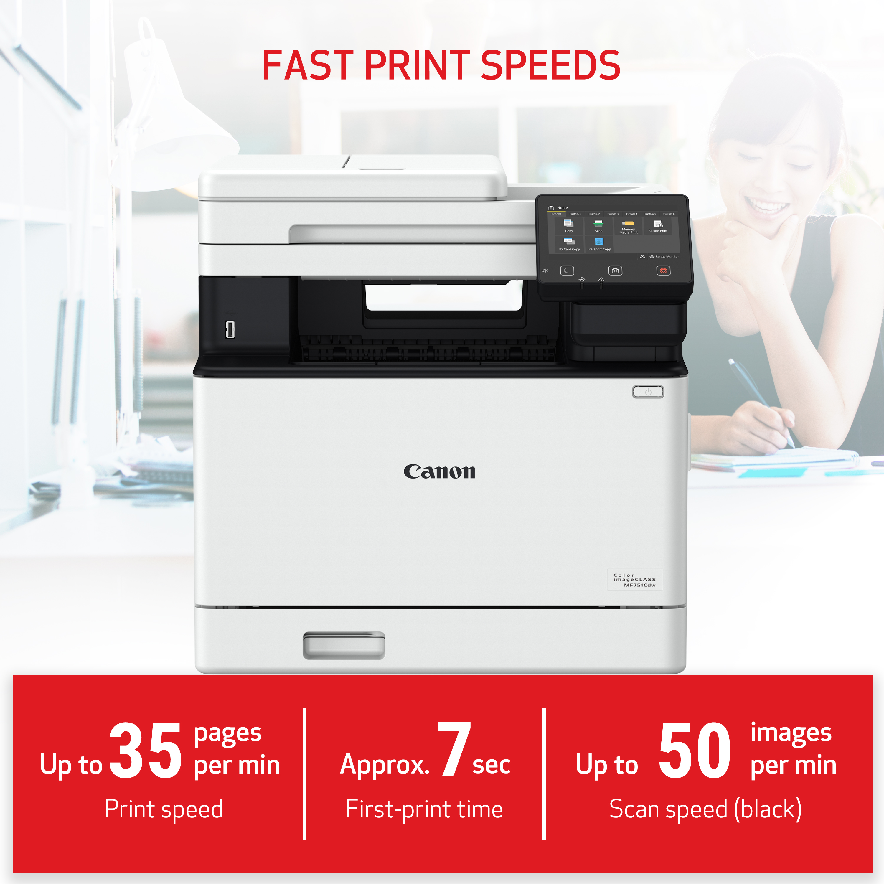 Canon Color imageCLASS MF751Cdw - multifunction printer - color