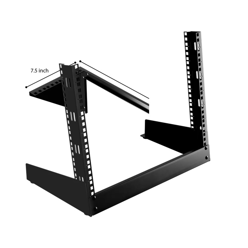 8U 19" Open Frame Desktop Rack