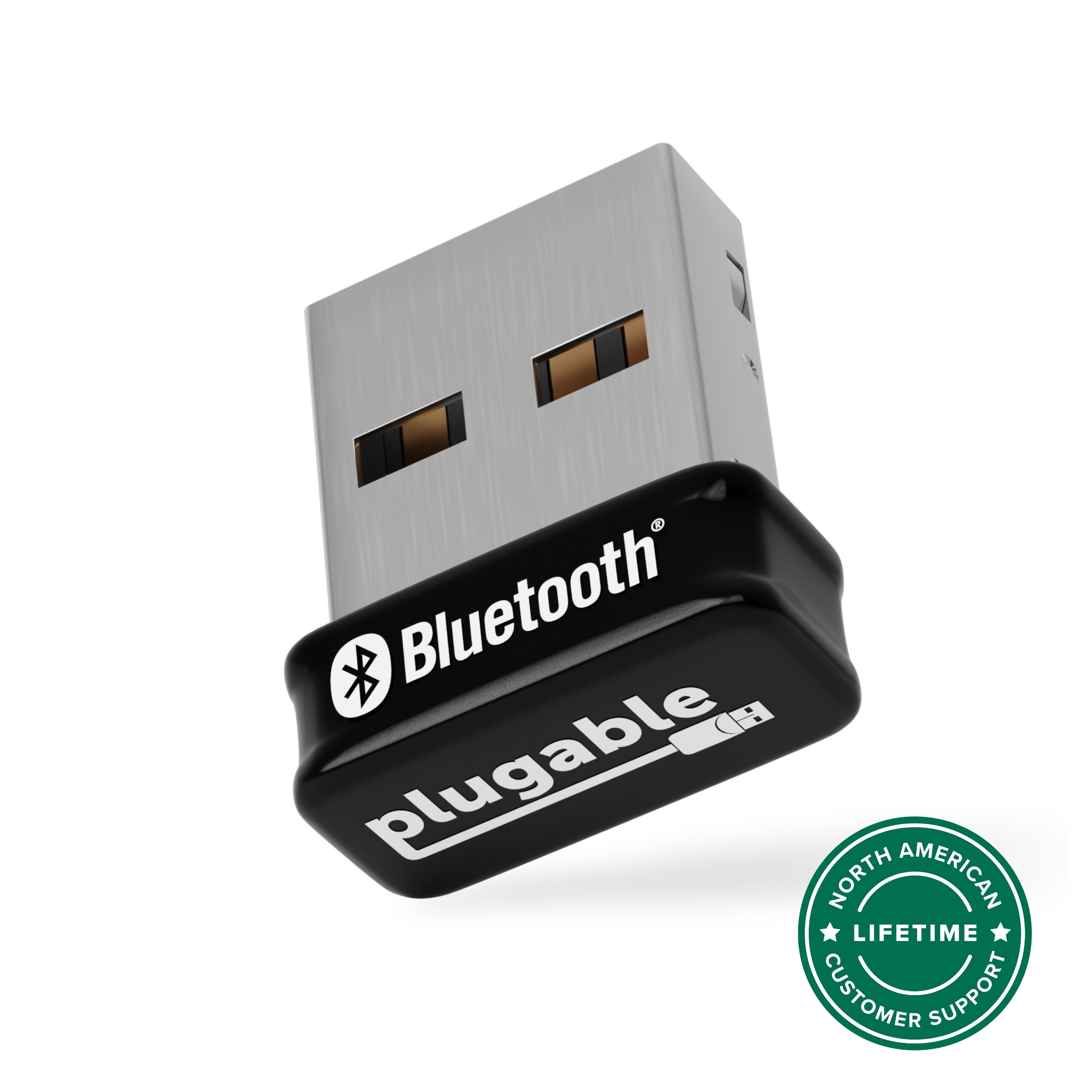 Plugable USB Bluetooth 5.0 Adapter for PC, Dongle Compatible with Windows