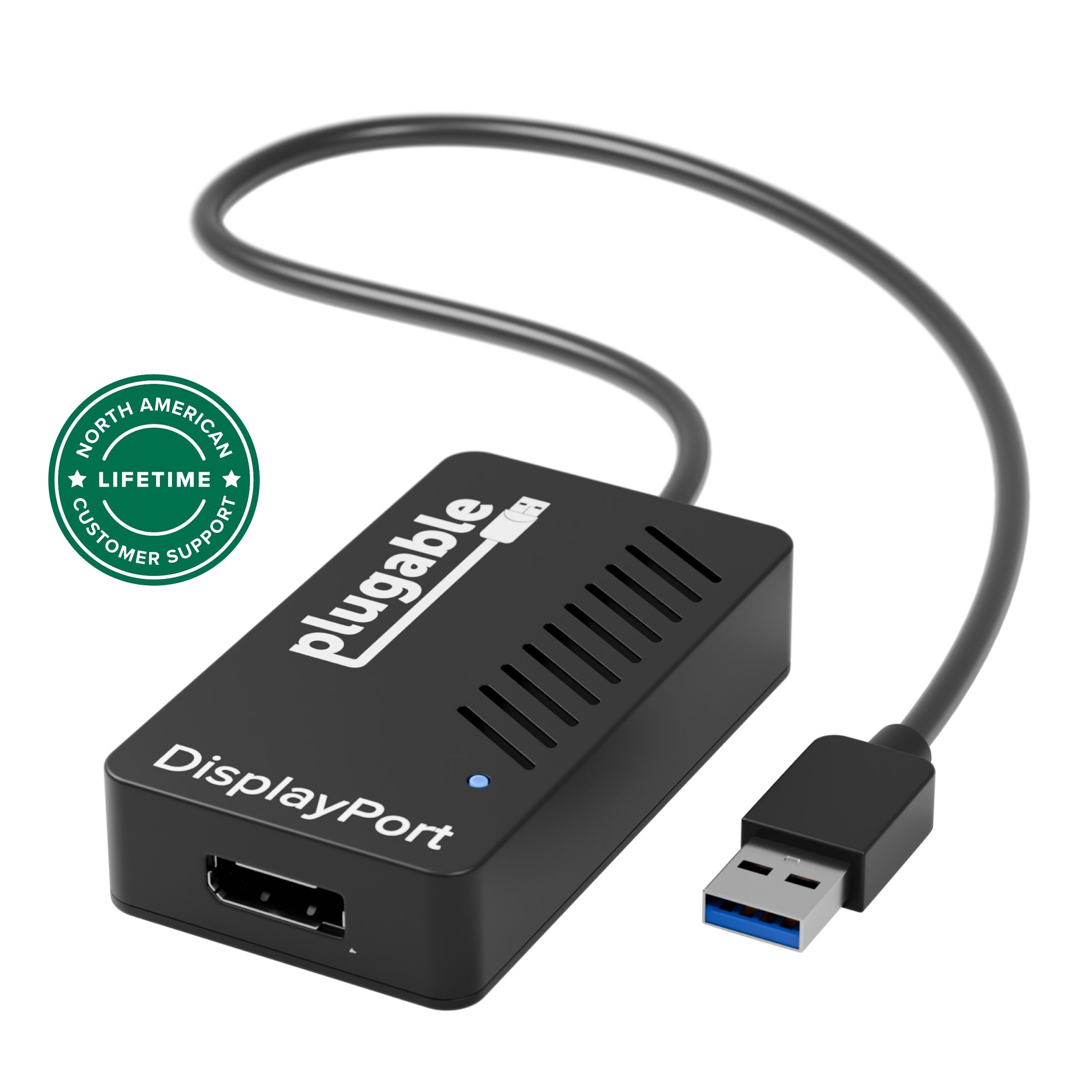 Plugable USB 3.0 to DisplayPort 4K UHD Video Graphics Adapter